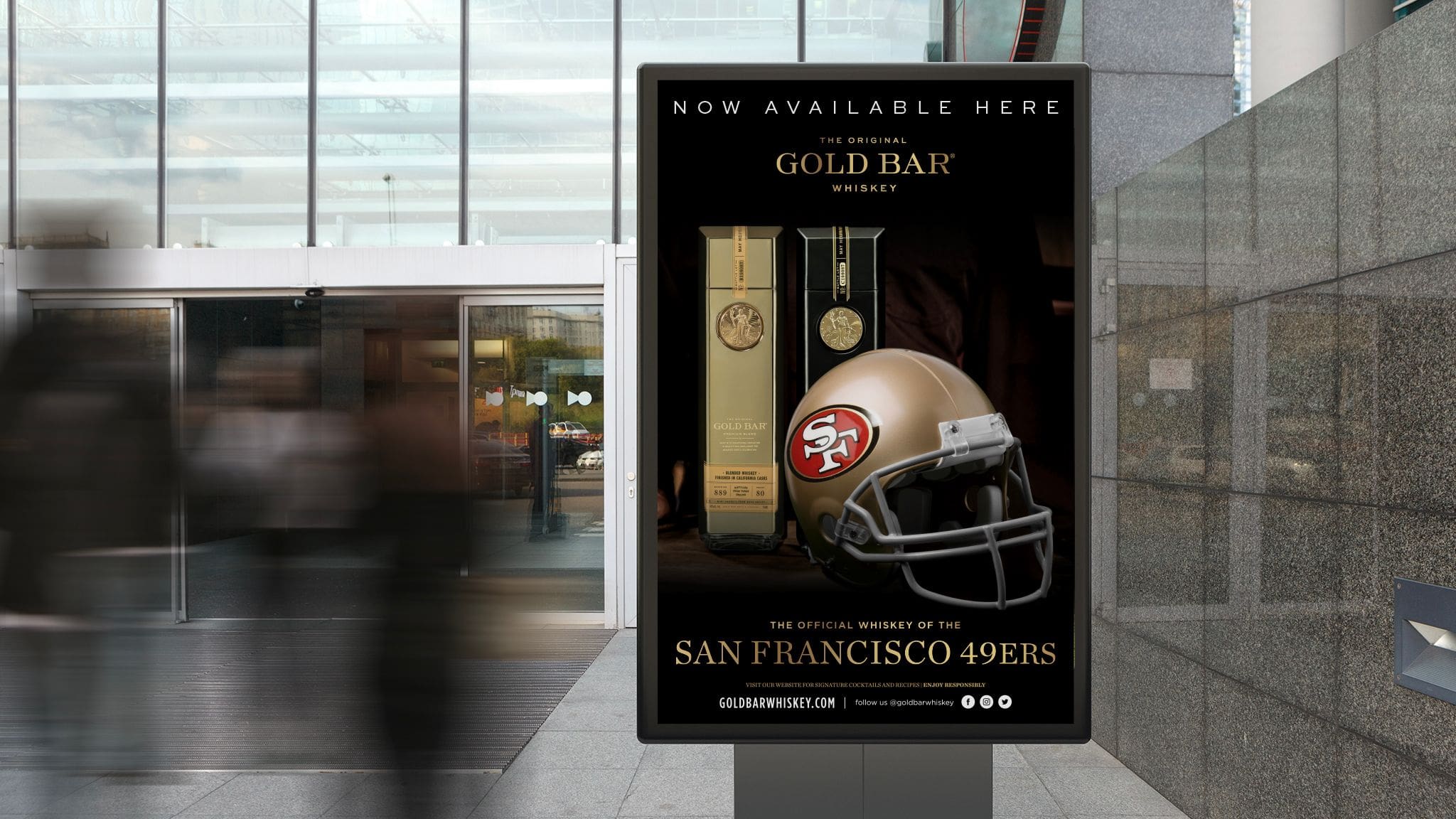 Gold Bar Whiskey' Multi-Faceted Online Campaign - Xactly Design ...